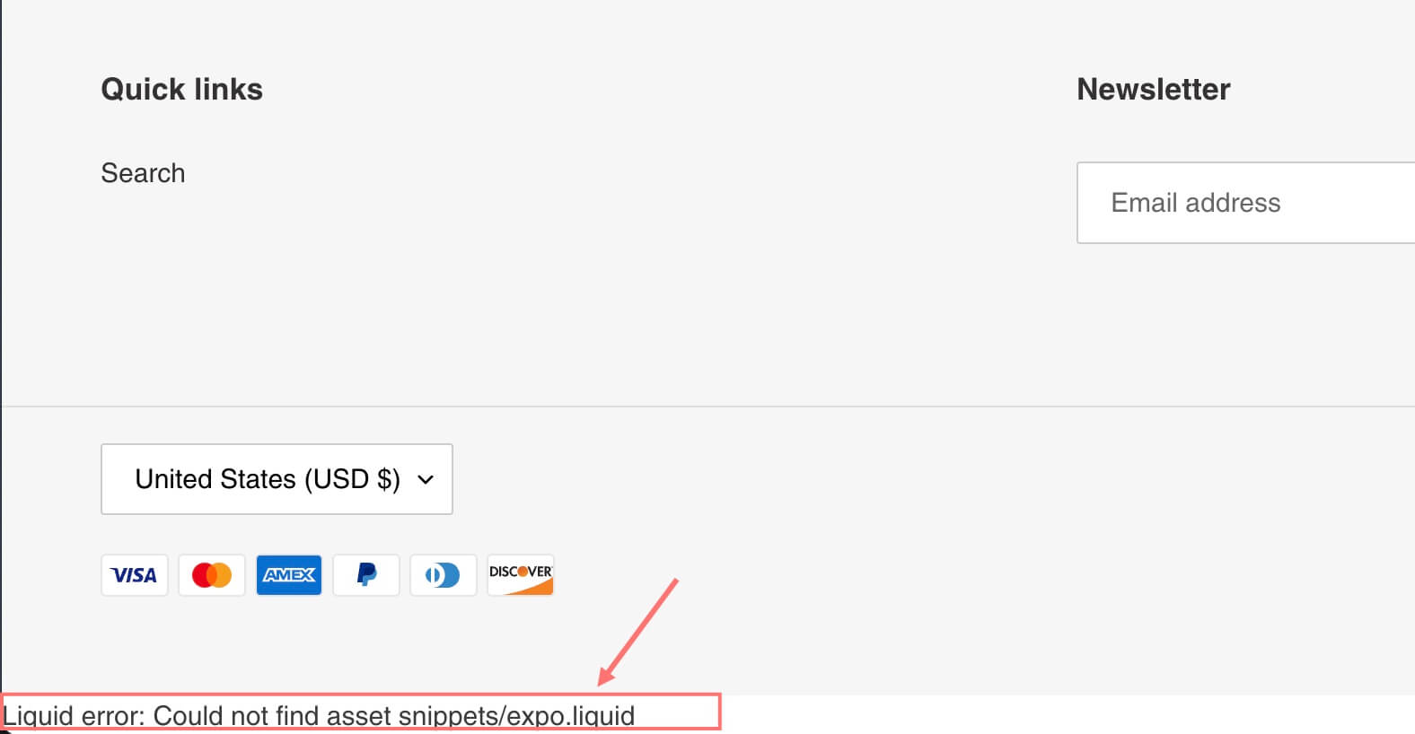 Liquid error: could not find asset snippets/expo.liquid - SeedGrow